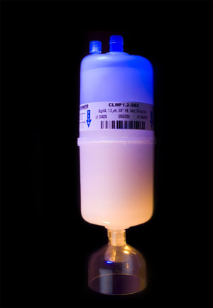 Capsule Filter With Filling Bell Assembly