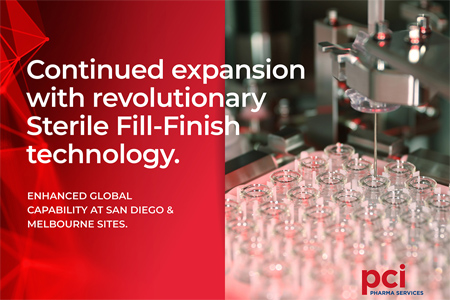 CDMO PCI Pharma Services Adds 3 Vanrx Sterile Filling Systems To Meet ...