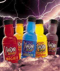 Shasta Sales Introduces VooDoo Rain in New Plastic Bottles