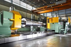 GEORG Machine Tools Division Upgrade Of Turbine Rotor Lathe At Siemens