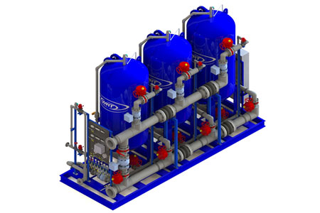 Low-Waste Nitrate Removal System