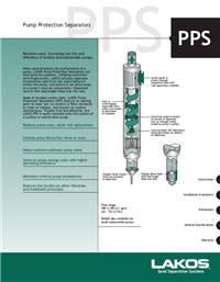 Datasheet: PPS Pump Protection Separators