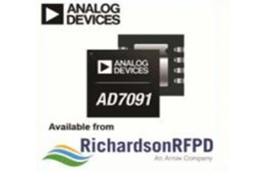 Richardson RFPD Introduces New 1 MSPS Ultralow Power 12-Bit ADC From ADI