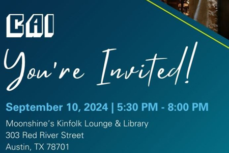 CAI To Host Drug Manufacturing Event In Austin TX Sept 10