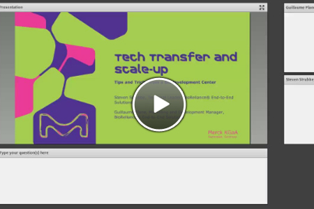 Tech Transfer And Scale-Up Tips And Tricks From A Biodevelopment Center