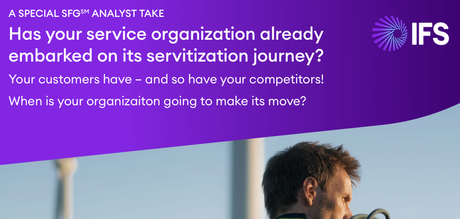 Has Your Service Organization Already Embarked On Its Servitization Journey
