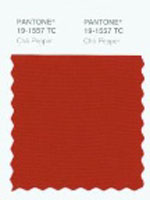 Pantone Selects PANTONE 19-1557 Chili Pepper As Color Of The Year