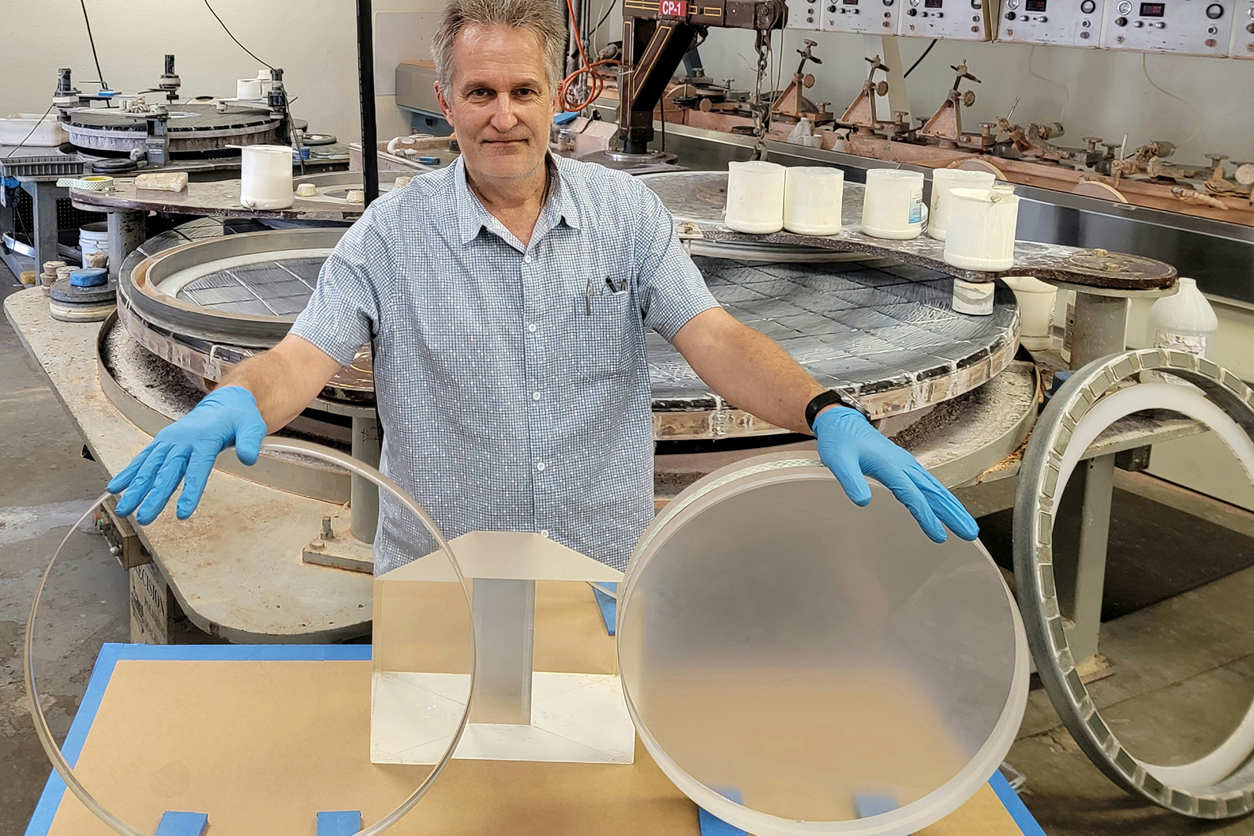 Large Polished Optics With High Precision Surface Quality Up To 30 ...