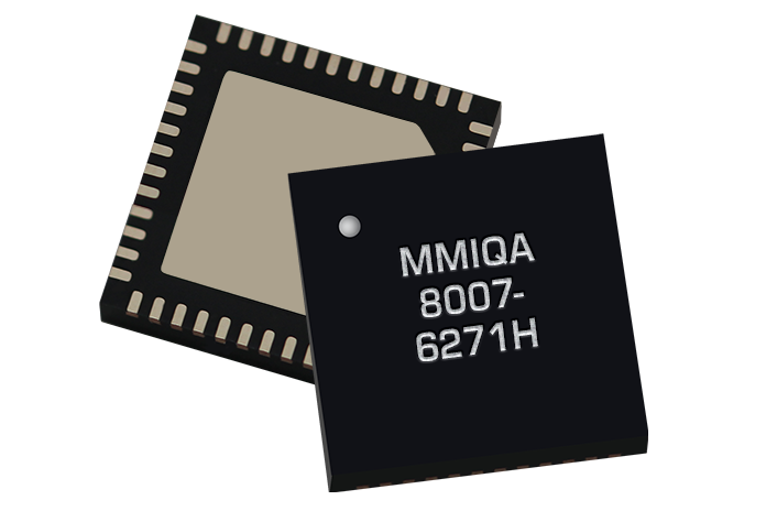 Integrated Drive GaAs MMIC IQ Mixer: MMIQA-1040HPSM