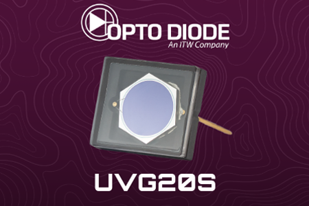 UV-Enhanced Detector With 55 mm Diameter Active Area UVG20S