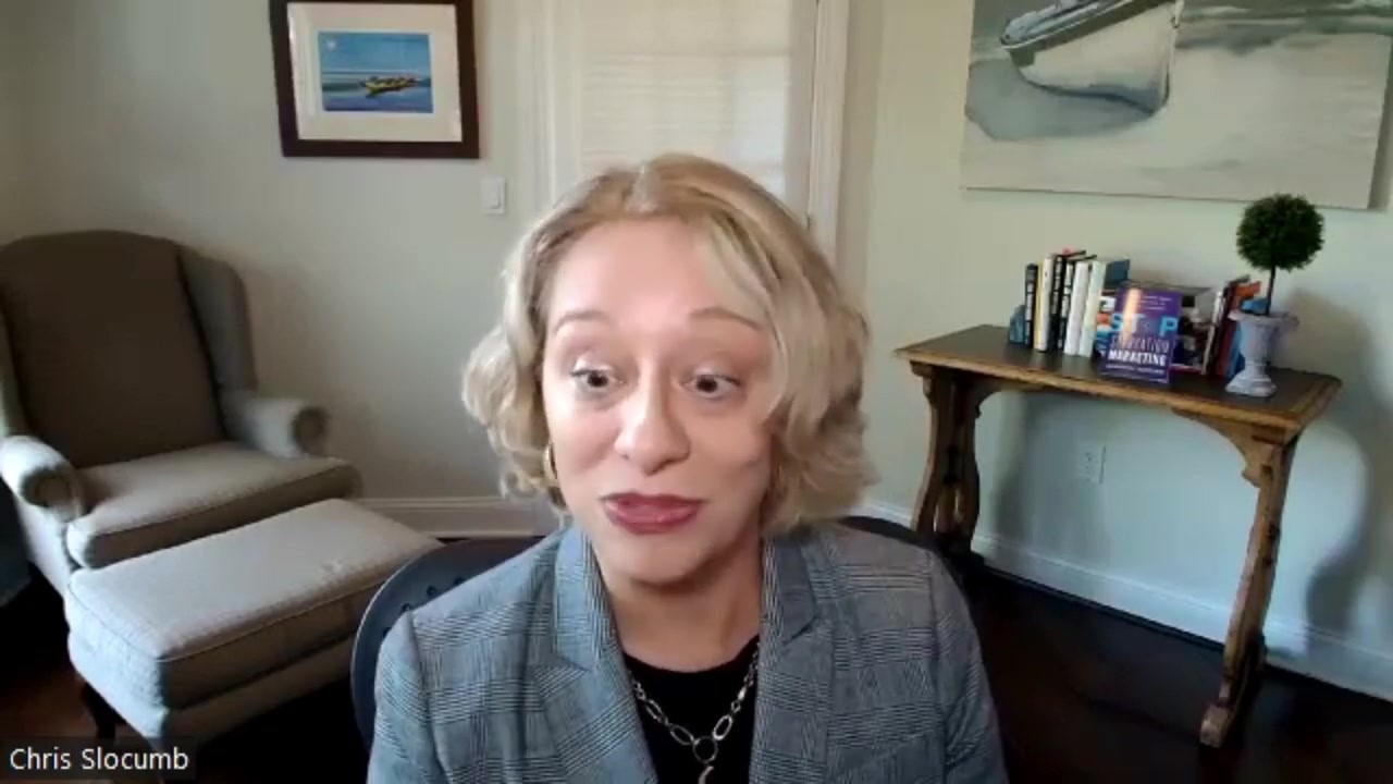 Christine Slocumb On Building A Better Marketing Budget